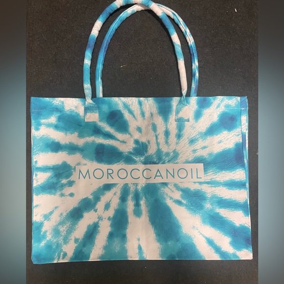 Moroccanoil | Bags | Moroccan Oil Extra Large Canvas Shoulder Tote Bag ...